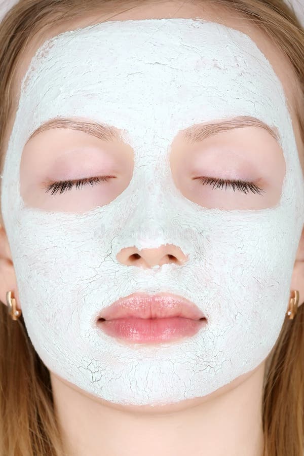 Face mask stock image. Image of natural, cream, cleansing - 4656541