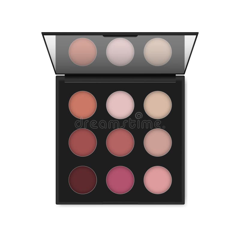 Eyeshadow Box Template Stock Illustrations – 108 Eyeshadow Box Template ...