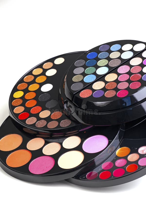 Make up palette stock photo. Image of beauty, paint - 180479944