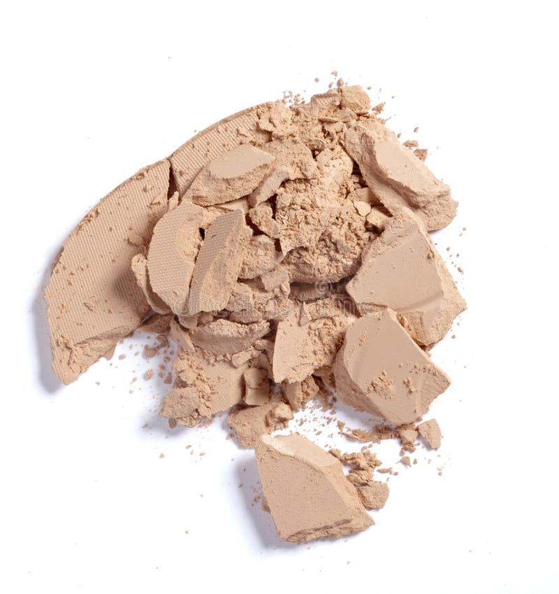 Make up powder stock image. Image of glamour, crushed - 24194483