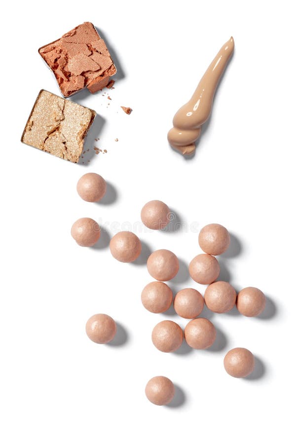 Make up powder stock image. Image of glamour, crushed - 24194483