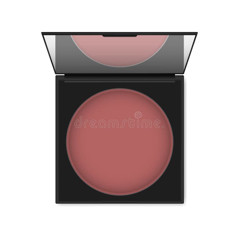 Blank Makeup Compact Template Stock Illustrations – 273 Blank Makeup ...