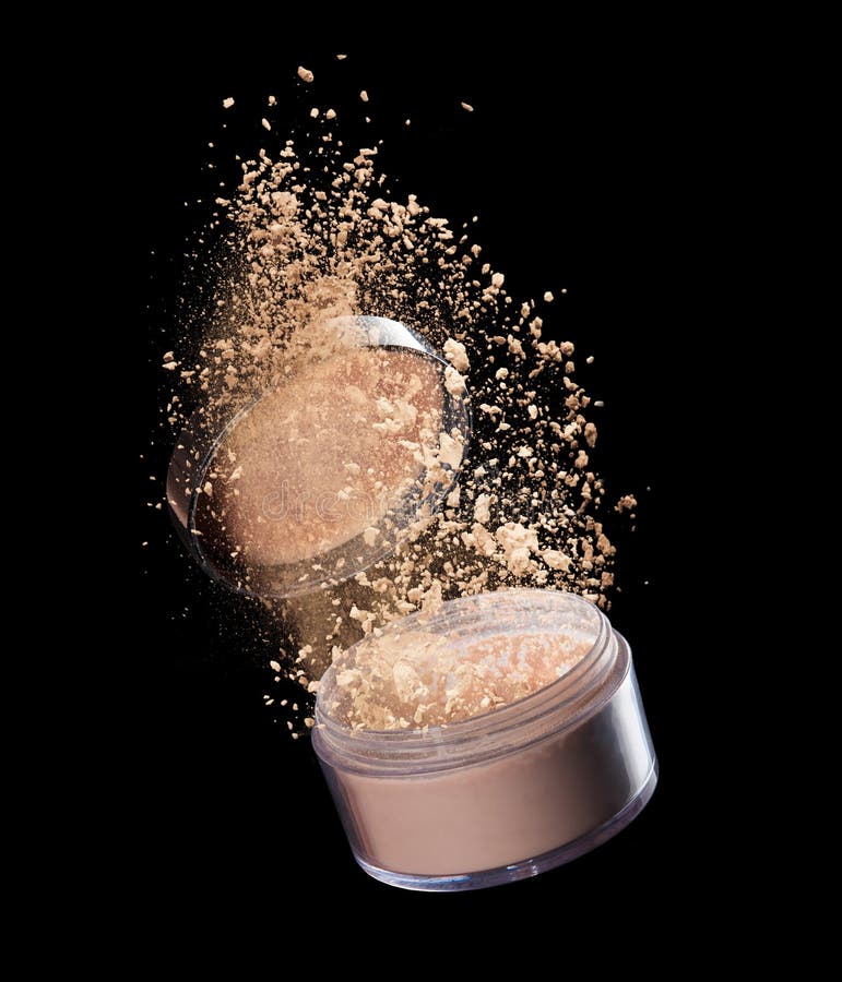 Make-up powder stock photo. Image of cosmetic, powder - 33623028