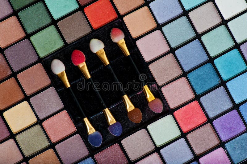 Make-up set stock image. Image of eyemakeup, multicolor - 28569735