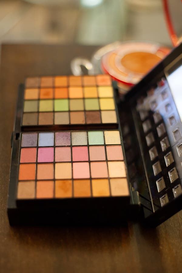 Make up palette stock photo. Image of style, colours - 31917232