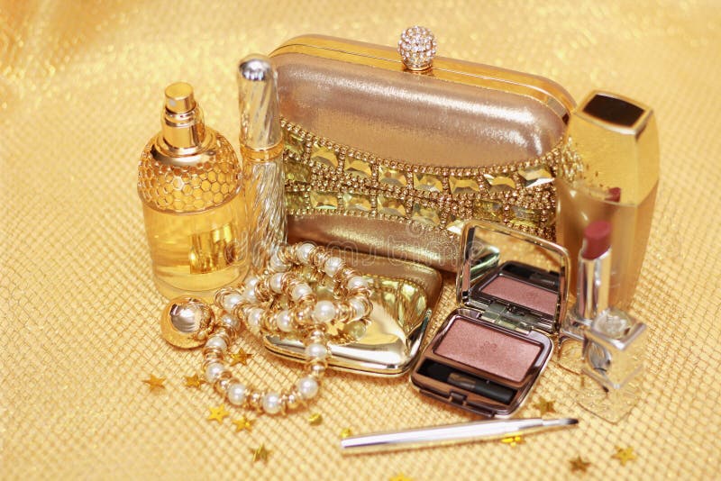 Make up set stock photo. Image of shiny, lipstick, black - 43472540