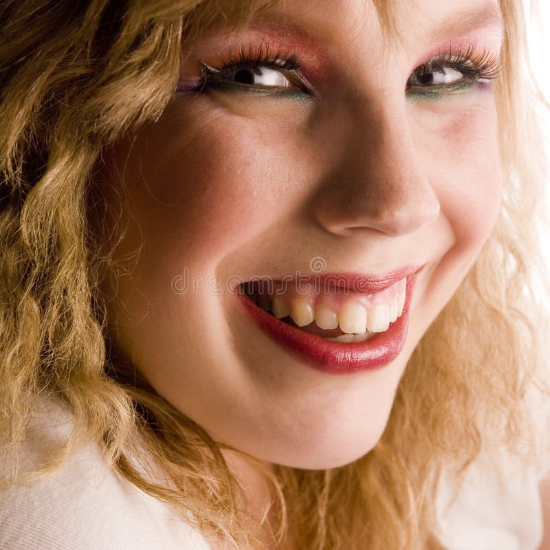 Make Up With A Smile Picture. Image: 2412007