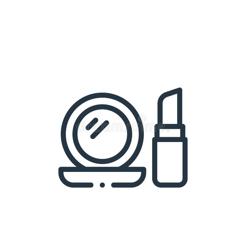 Make Up Vector Icon. Make Up Editable Stroke. Make Up Linear Symbol for ...
