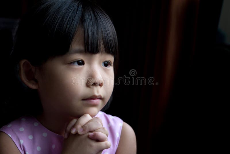 Child is making wish stock image. Image of lifestyle - 28802553