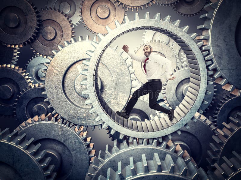 Make it works stock image. Image of motivation, slave - 135632773