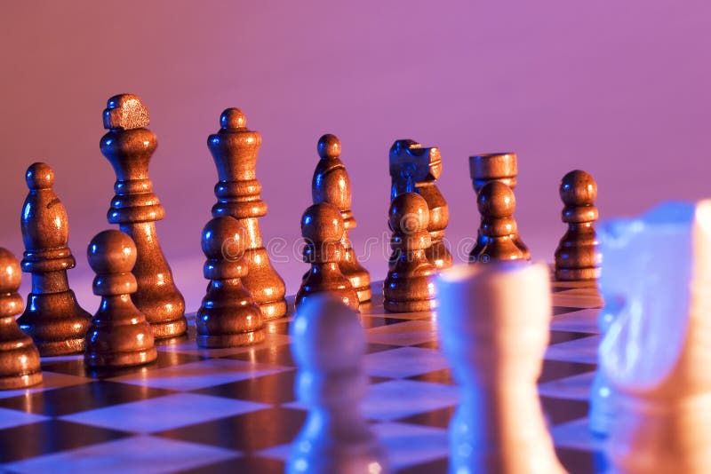 Chess game make your move stock image. Image of bishop - 9365449