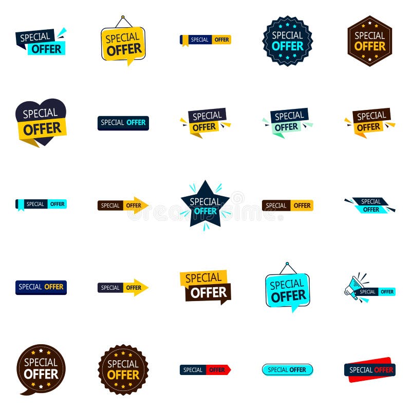 Make Your Next Promotion Stand Out with the Special Offer Vector Bundle ...