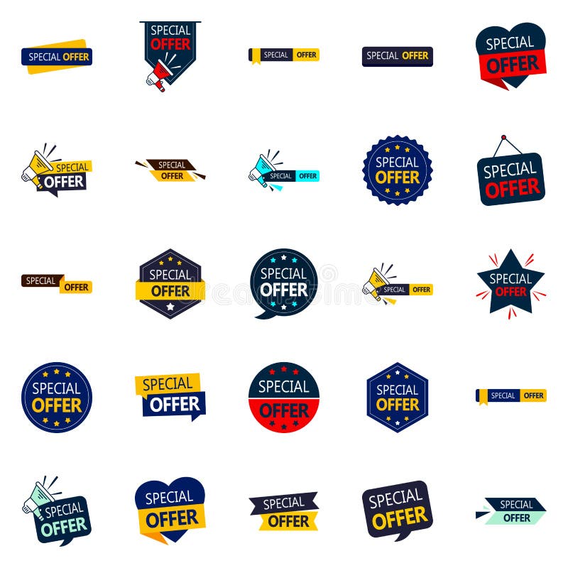 Make Your Next Promotion Stand Out with the Special Offer Vector Bundle ...