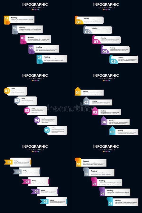 Make Your Presentation Stand Out with Vector Infographics Stock Vector ...