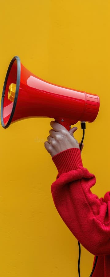 Make Your Voice Heard with Our New Megaphone Stock Photo - Image of ... Make Your Voice Heard with Our New Megaphone Stock Photo - Image of ...