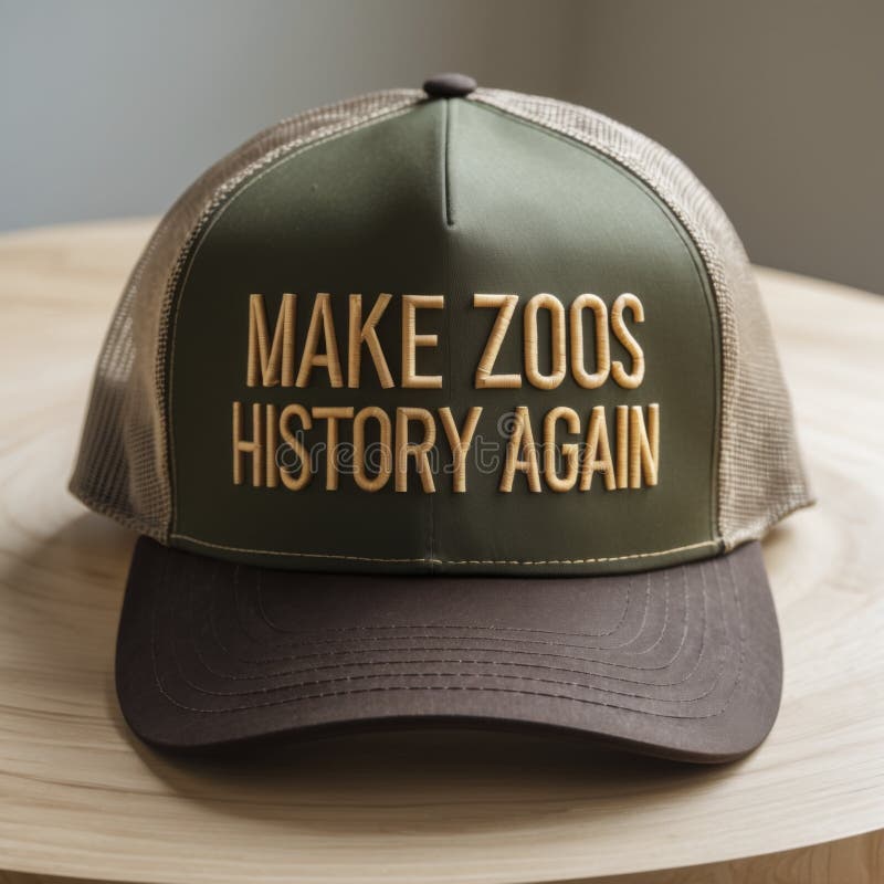 MAKE ZOOS HISTORY AGAIN stock illustration. Illustration of protest ...