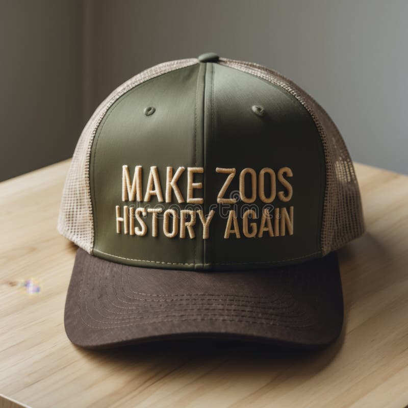 Make zoos history again stock illustration. Illustration of dignity ...