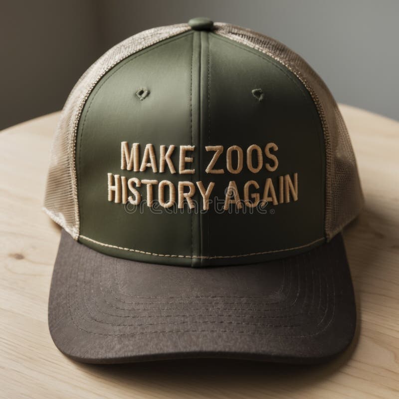 Make zoos history again stock illustration. Illustration of animal ...