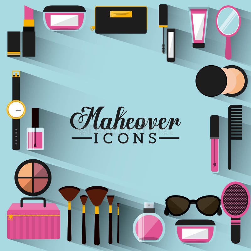 Makeover female design stock vector. Illustration of elegance - 62909972