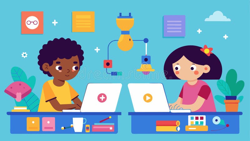 In the Maker Space Children Work Independently or in Pairs To Create ...