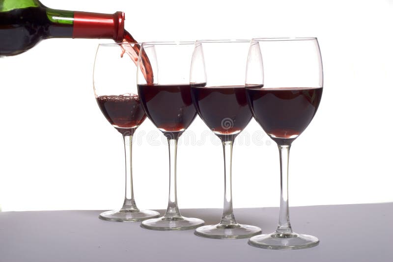 That makes four stock photo. Image of grapes, glass, table - 3195736