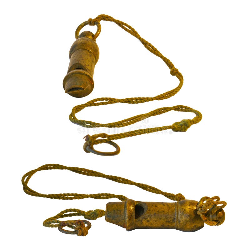 Whistle with red string stock photo. Image of accessories - 213396668