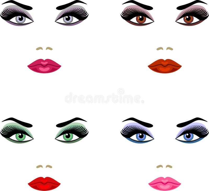 Makeupmodel Stock Illustrations – 2 Makeupmodel Stock Illustrations ...