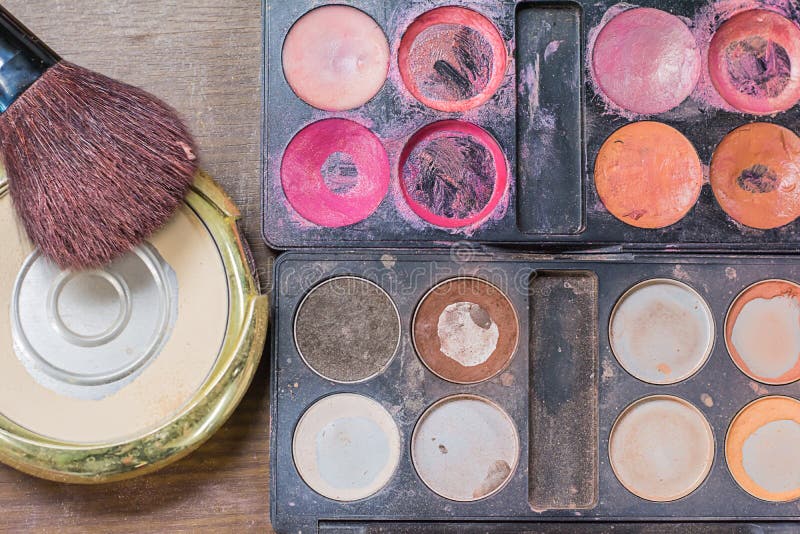 Makeup accessories. stock photo. Image of cosmetics, grunge - 47340868