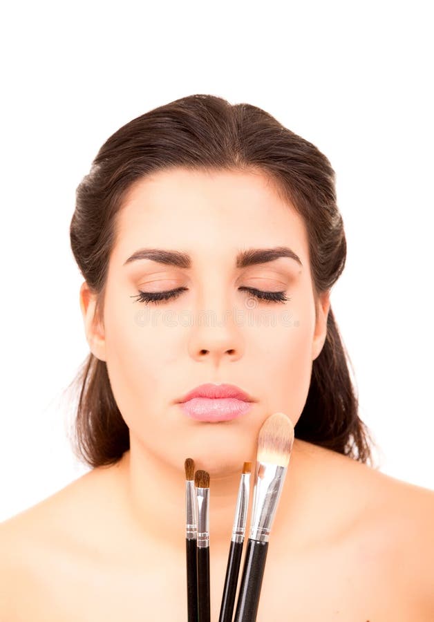 Makeup artist stock photo. Image of care, gloss, girl - 31389874