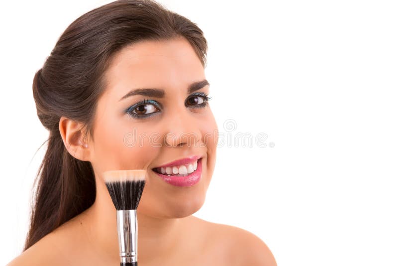 Makeup artist stock image. Image of makeup, lashes, beauty - 31389931