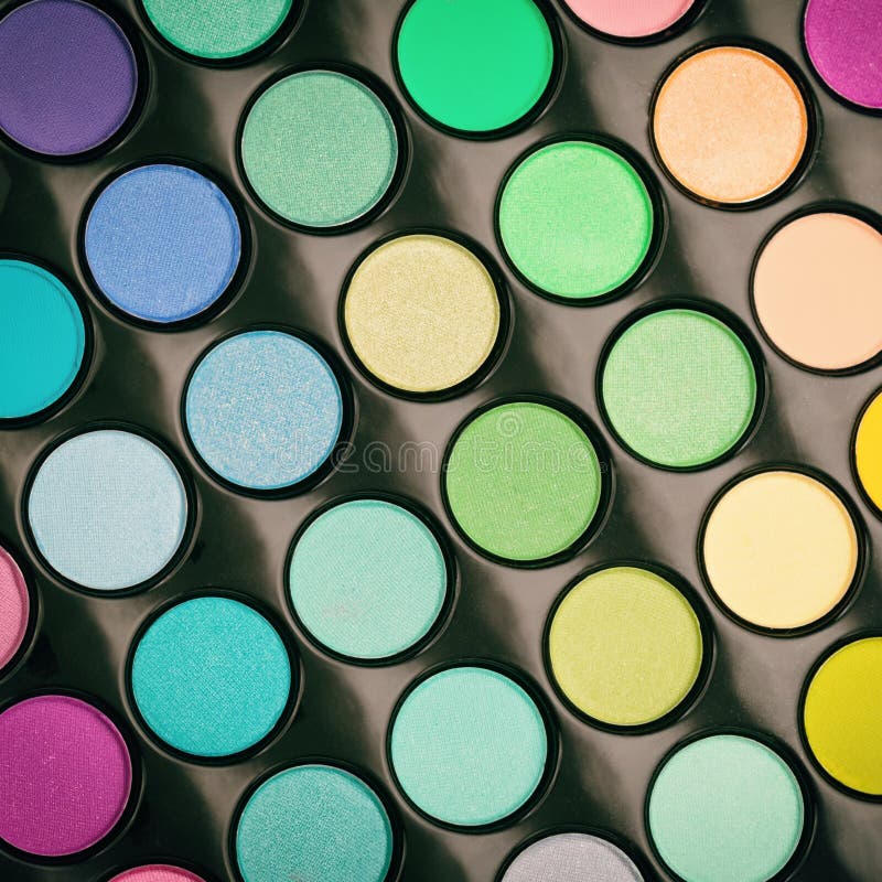 Makeup Background or Texture Stock Photo - Image of multicolor ...