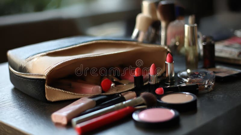 Spilled Makeup Bag Stock Illustrations – 11 Spilled Makeup Bag Stock ...