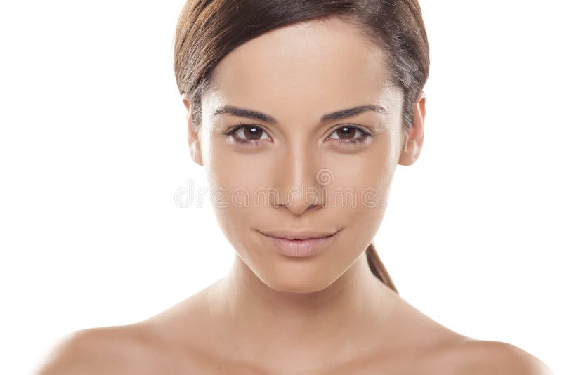 Makeup base apply stock image. Image of female, beautiful - 82585389