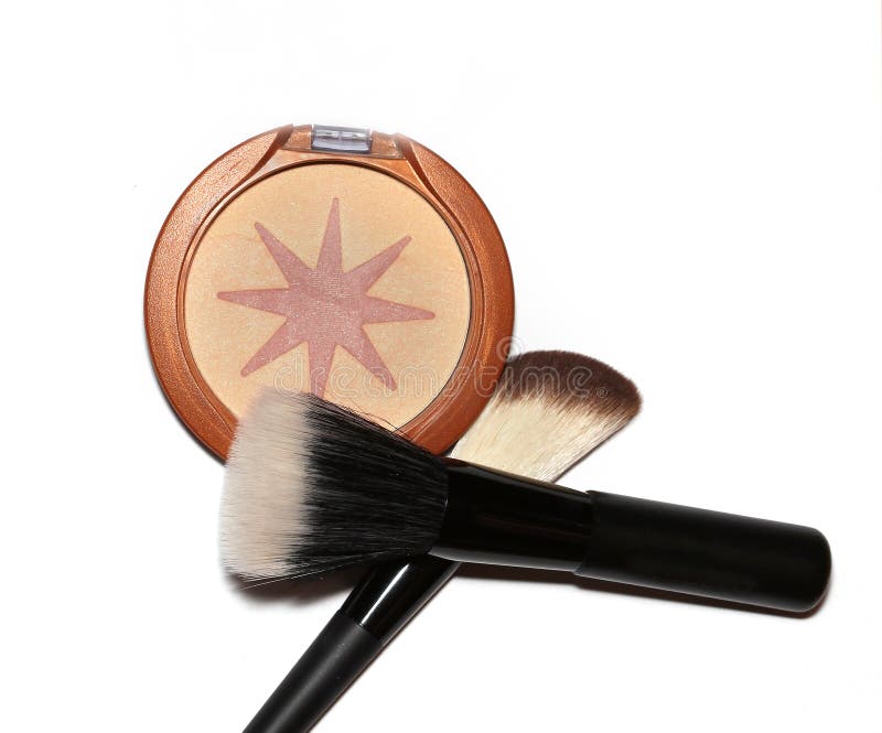 Makeup bronzer stock image. Image of facial, applicator - 51302139