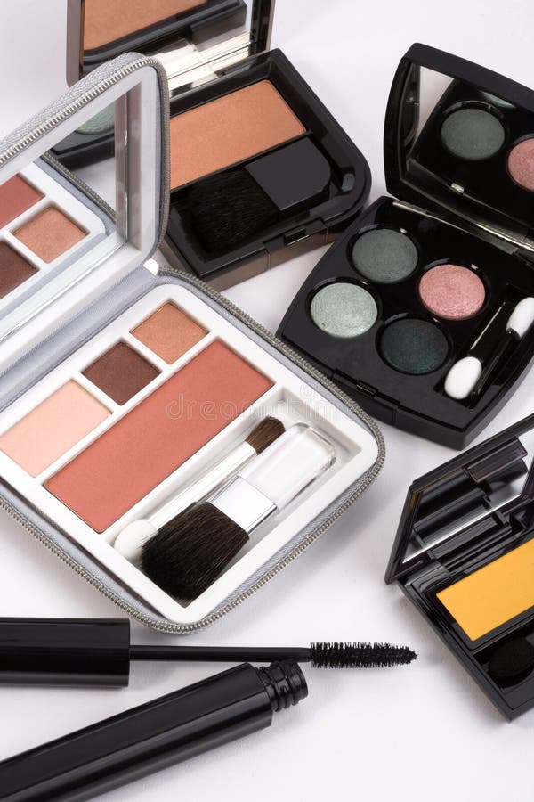 Makeup collection stock photo. Image of palette, products - 12895718