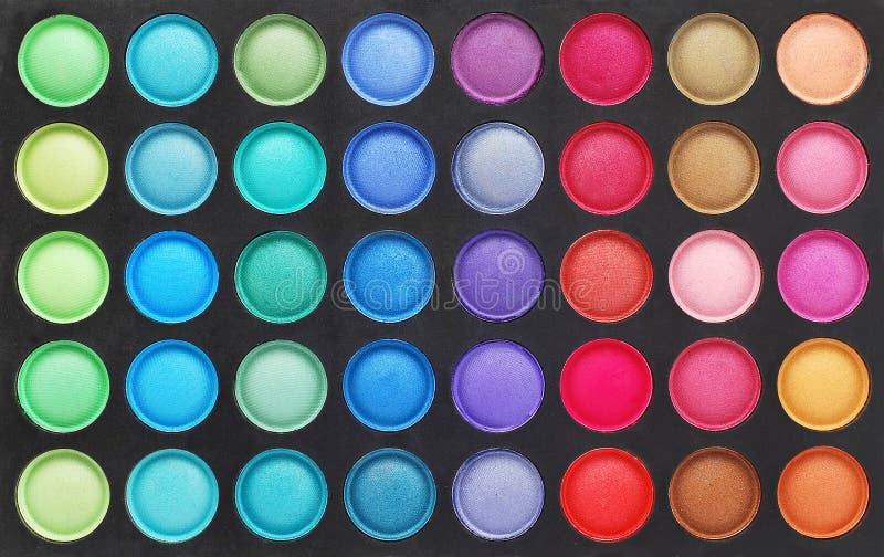 Makeup color palette stock photo. Image of palette, face - 31803068
