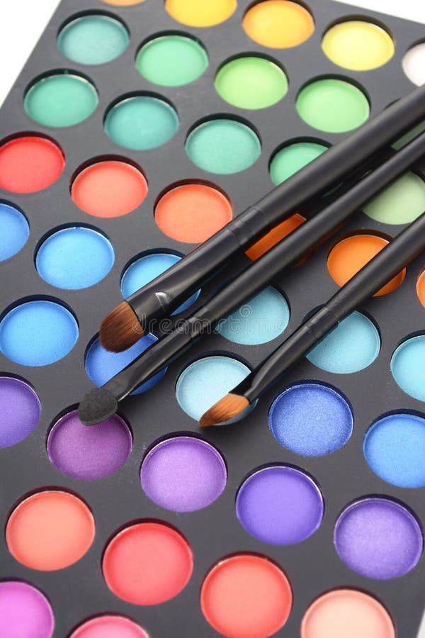 Eye shadow palette stock photo. Image of care, color - 221609192