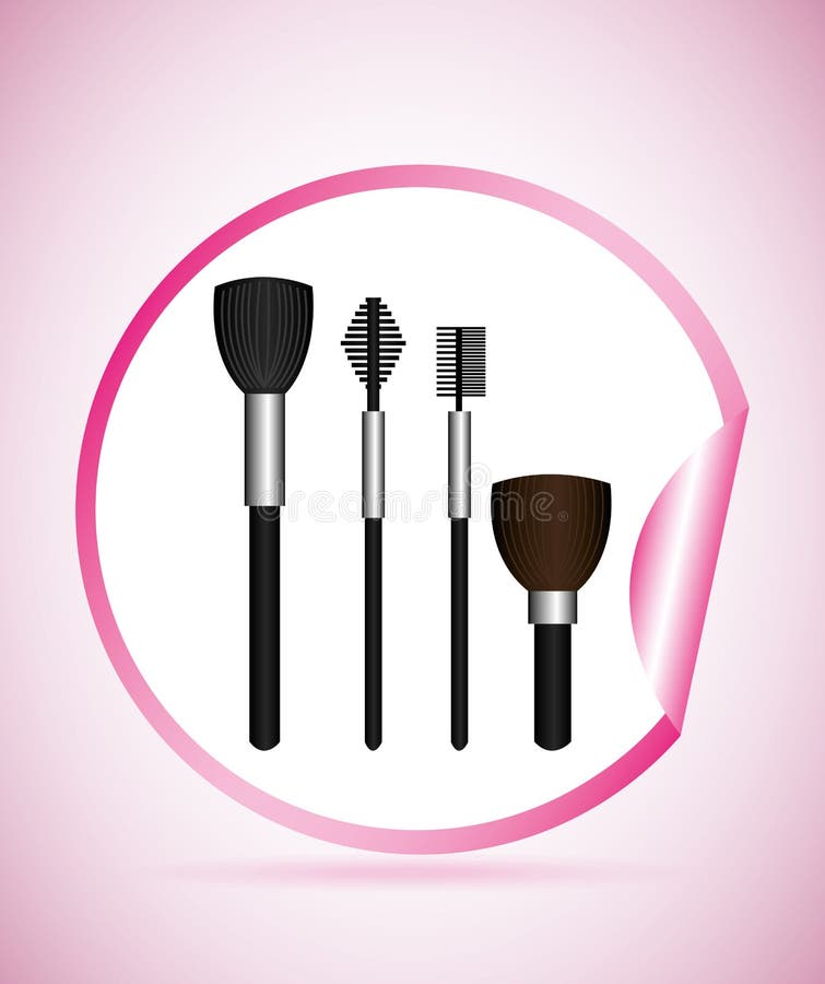 Makeup kit stock vector. Illustration of beauty, skincare - 51009209