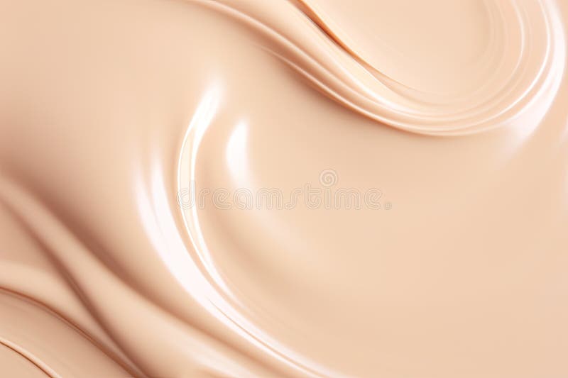 Makeup Materials, with a Focus on Liquid Foundation and a Splash Effect ...
