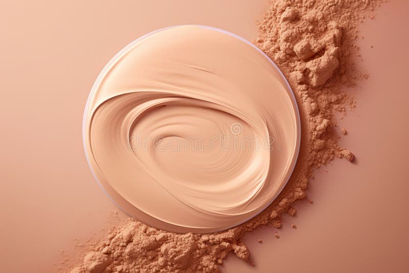 Makeup Materials, with a Focus on Liquid Foundation and a Splash Effect ...