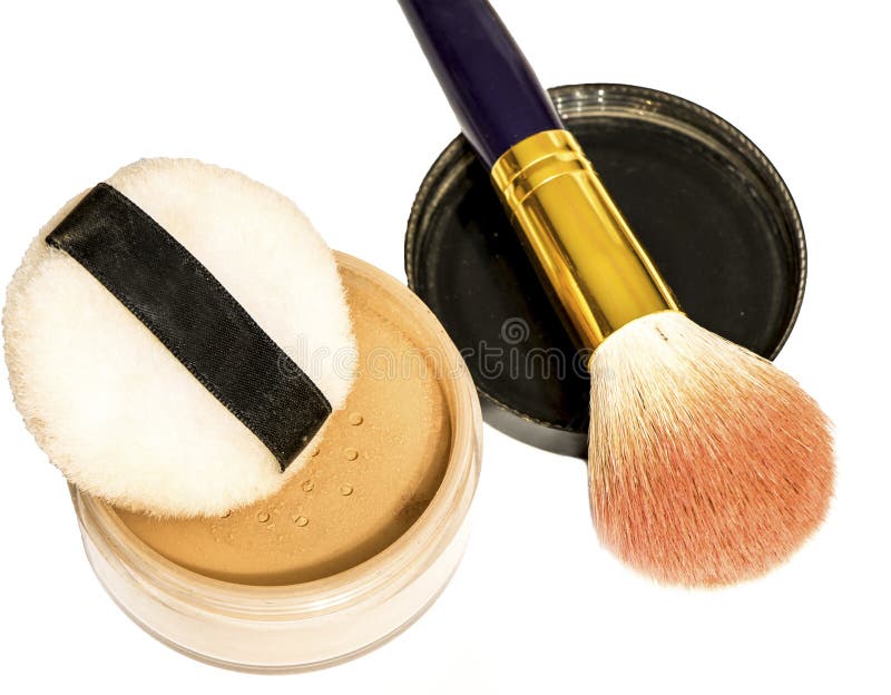Makeup materials isolated stock image. Image of black - 47313569