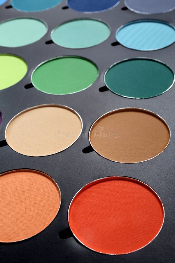 Makeup palette stock image. Image of powder, green, brown - 35535261
