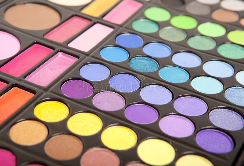 Makeup palettes stock image. Image of beauty, color, makeup - 31322307