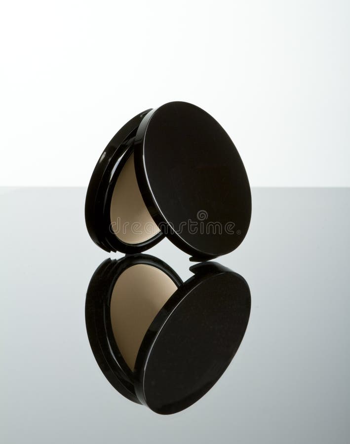 Makeup Pressed Powder Foundation Compact Stock Photo - Image of ...