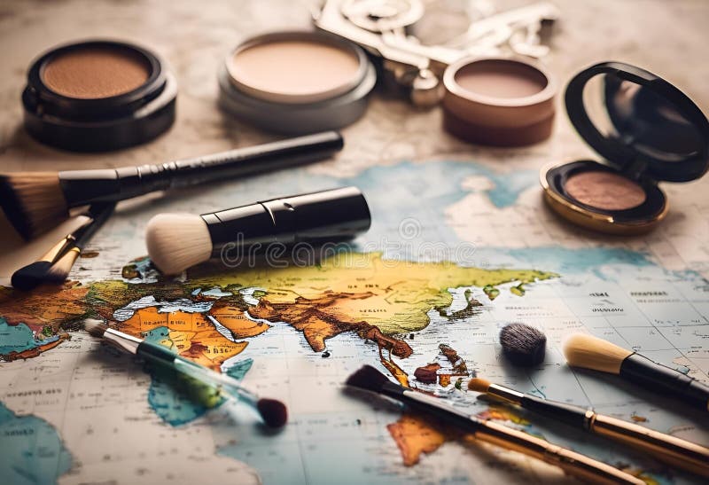 Makeup Products, Including Lipsticks, Mascara, and Eyeshadows, are ...