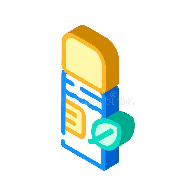 Makeup Setting Spray Isometric Icon Vector Illustration Stock Vector ...