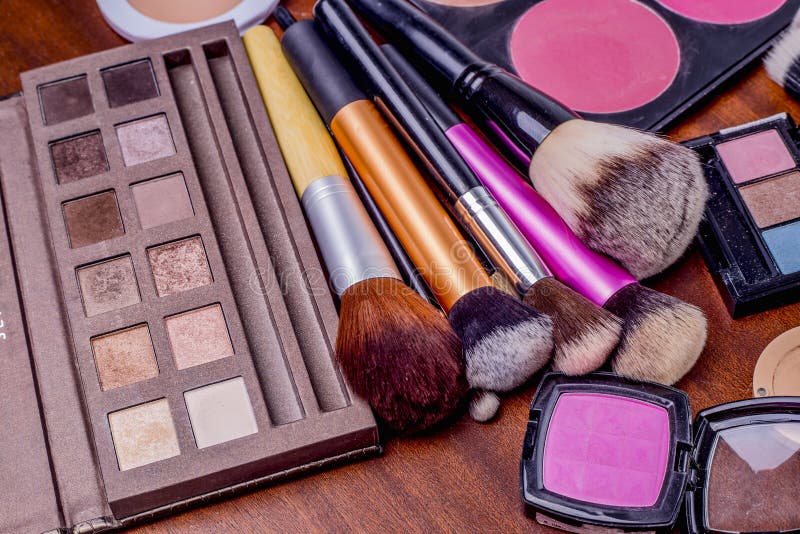 Makeup tools stock image. Image of luxury, eyes, makeup - 15409303