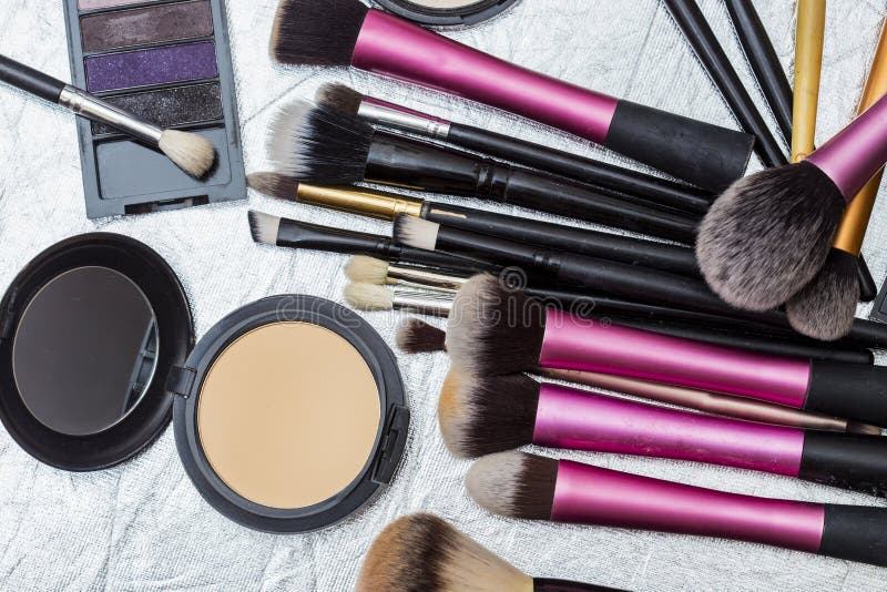 Makeup tools stock image. Image of luxury, eyes, makeup - 15409303