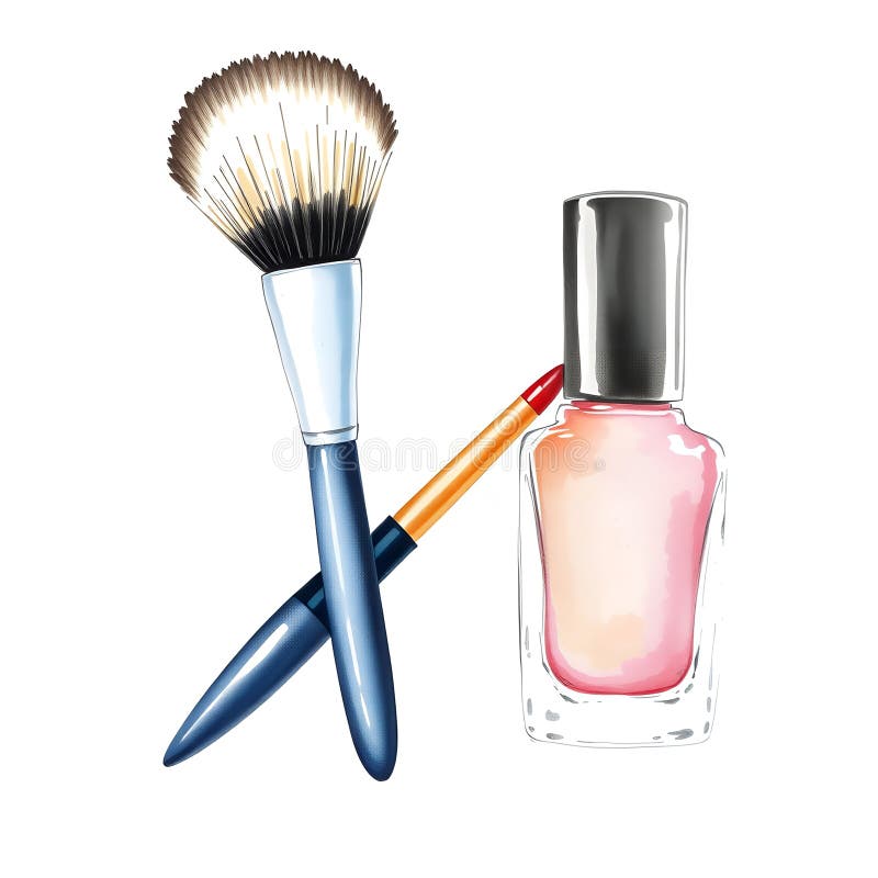 Makeup Tools Stylish Nail Polish Powder Brush Lip Gloss Applicator ...