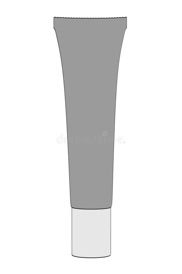 Makeup tube stock illustration. Illustration of care - 70299210